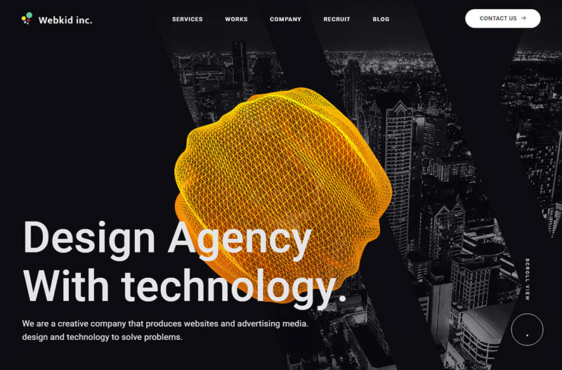 株式会社Webkid | Web Design Clip | Webデザインギャラリー・クリップ集