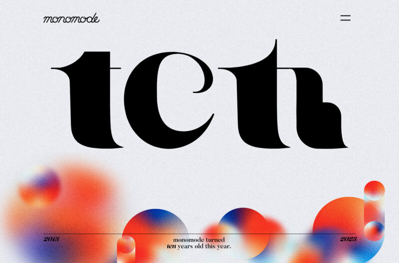 monomode10th | Web Design Clip | Webデザインギャラリー・クリップ集